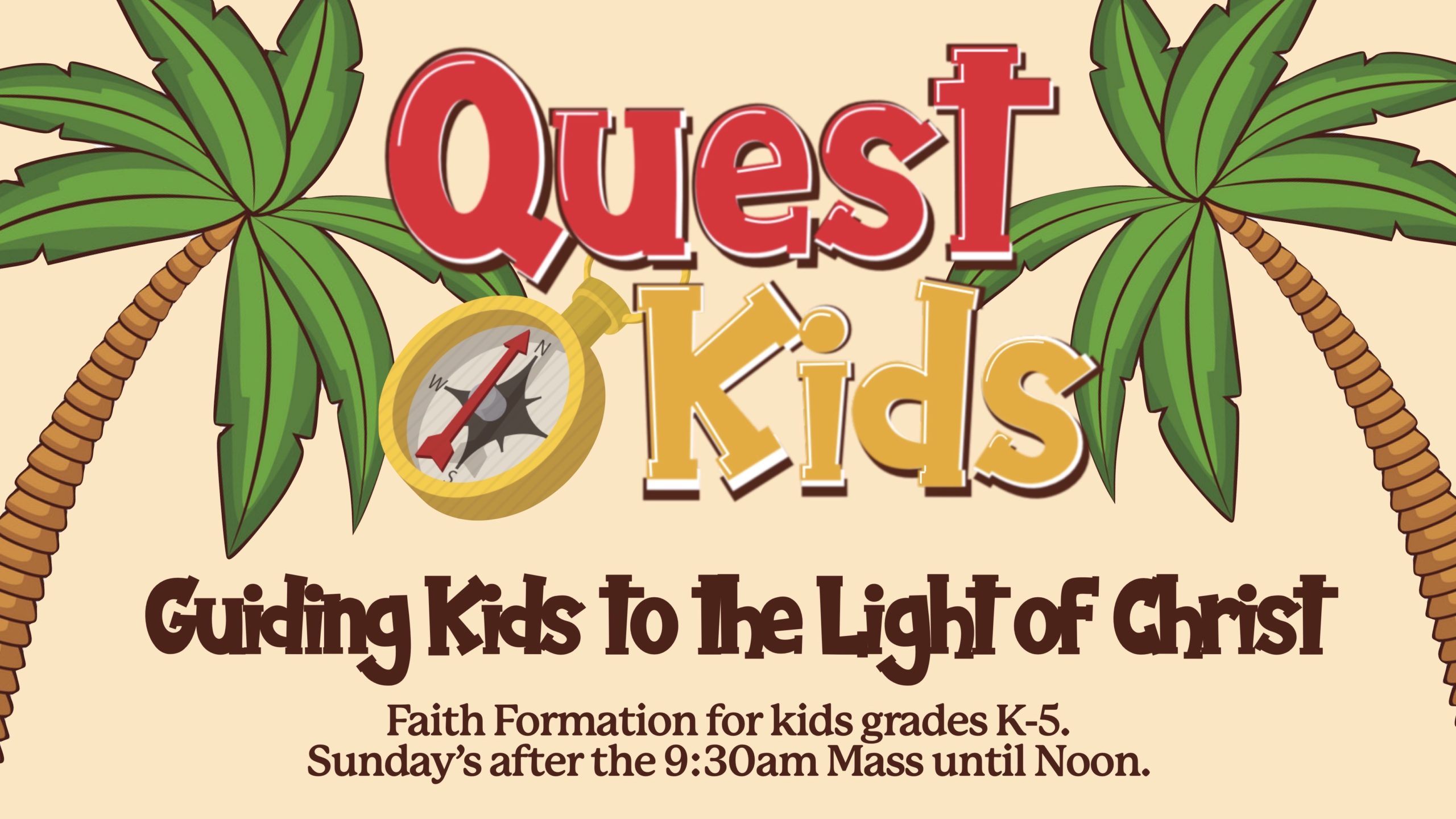 Quest Kids K-5th Grade - Our Lady of Lourdes Parish Family | Dunedin ...
